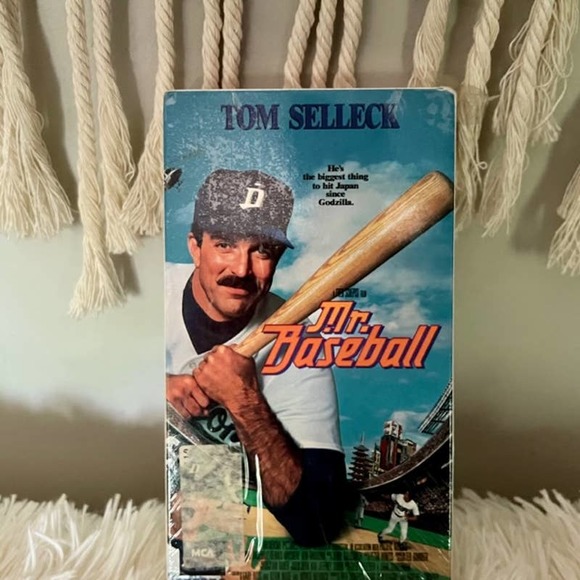 Universal | Media | Mr Baseball Vhs Movie Video Tom Selleck 992 | Poshmark